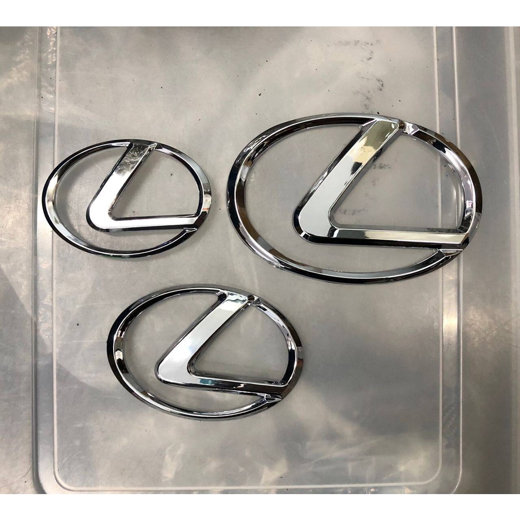 Lexus Toyota Chrome Front Rear Oem Emblem Logo | Shopee Malaysia