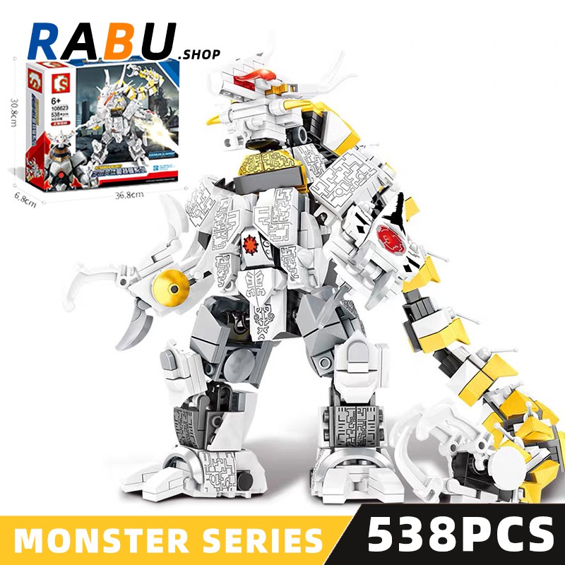 Model Monster UltraSeven Ribut Building Blocks Toys Compatible With ...