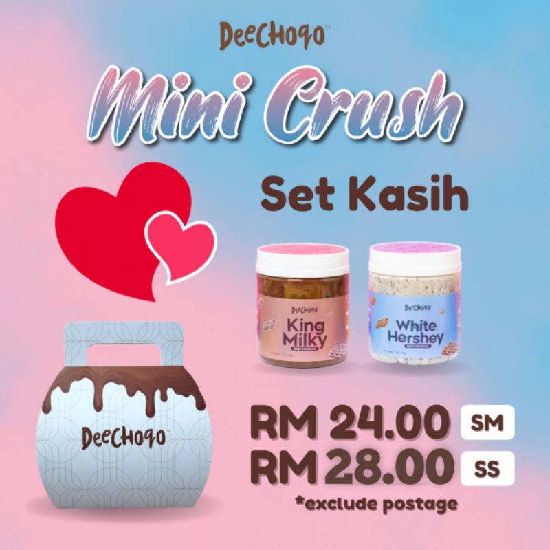 CHOCOJAR VIRAL SAIZ MINI DEECHOQO MINI CRUNCH KING MILKY WHITE HERSHEY ...