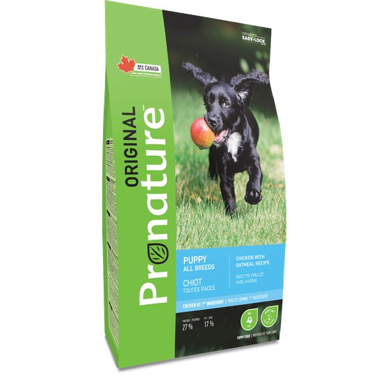 PRONATURE ORIGINAL PUPPY ALL BREEDS CHICKEN W/OATMEAL RECIPE (2.72KG/11 ...