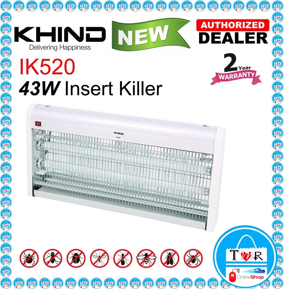 KHIND IK520 INSECT KILLER / PEMBUNUH SERANGGA | Shopee Malaysia
