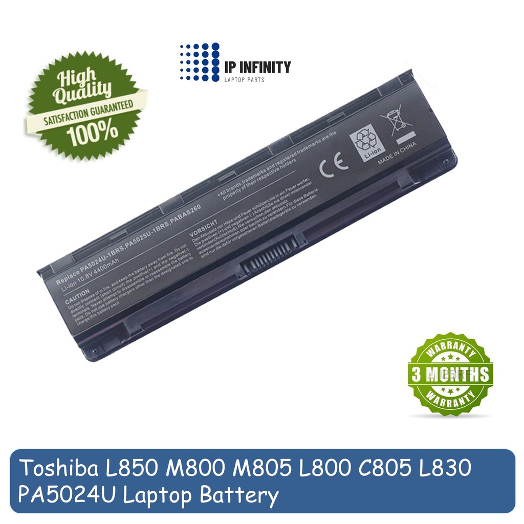Toshiba Satellite Pro M800D M801 M801D L870 L870D L875 L875D Battery ...