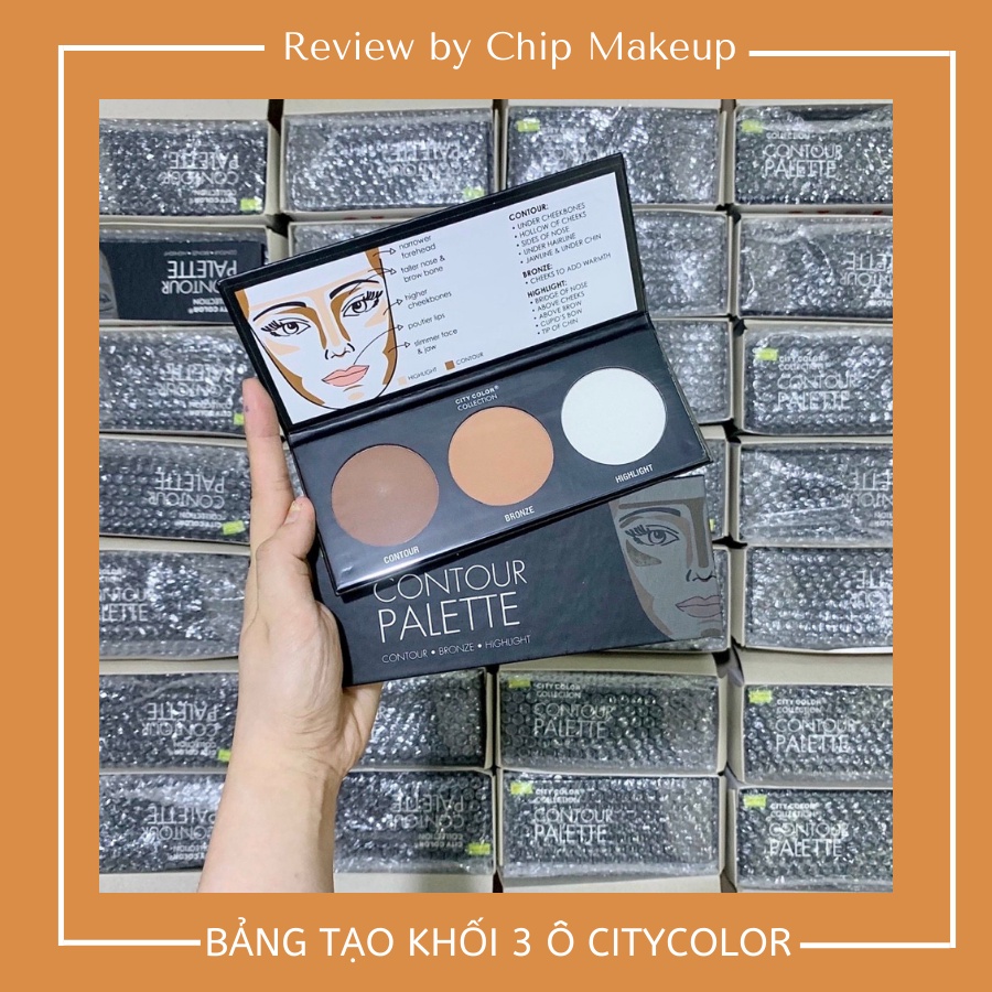 City COLOR CONTOUR EFFECTS PALETTE GENUINE 3 cells | Shopee Malaysia