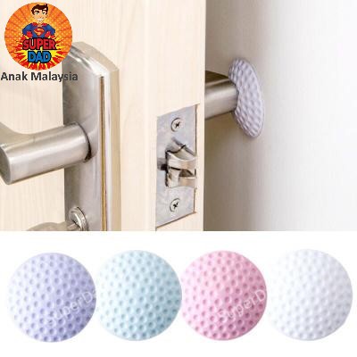 Door Stopper Silicone Wall Protector Shock Absorbent Slam Door Bumper ...