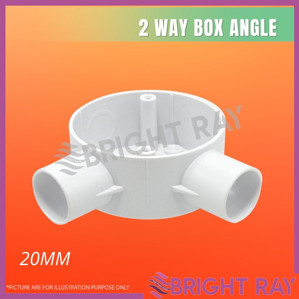 20mm PVC Joint Conduit Box Fittings Accessories Wiring Fitting Pipe ...