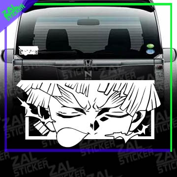 * Car Sticker ZENITSU DEMON SLAYER MYVI AXIA ALZA BEZZA EXORA PERSONA ...