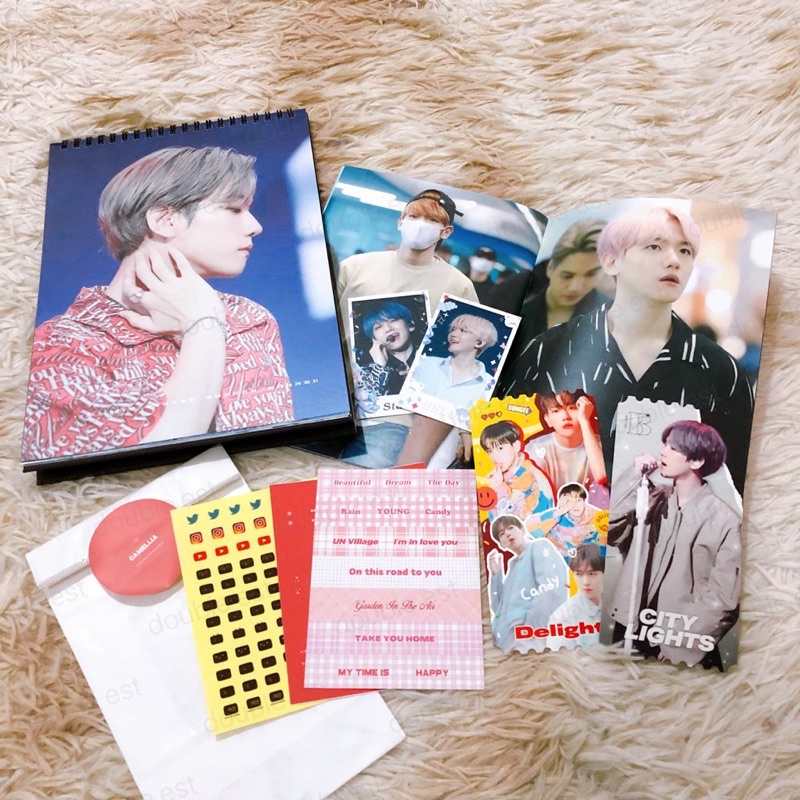 Baekhyun 2021 Calender & Mini PB set (Glareheaven) | Shopee Malaysia