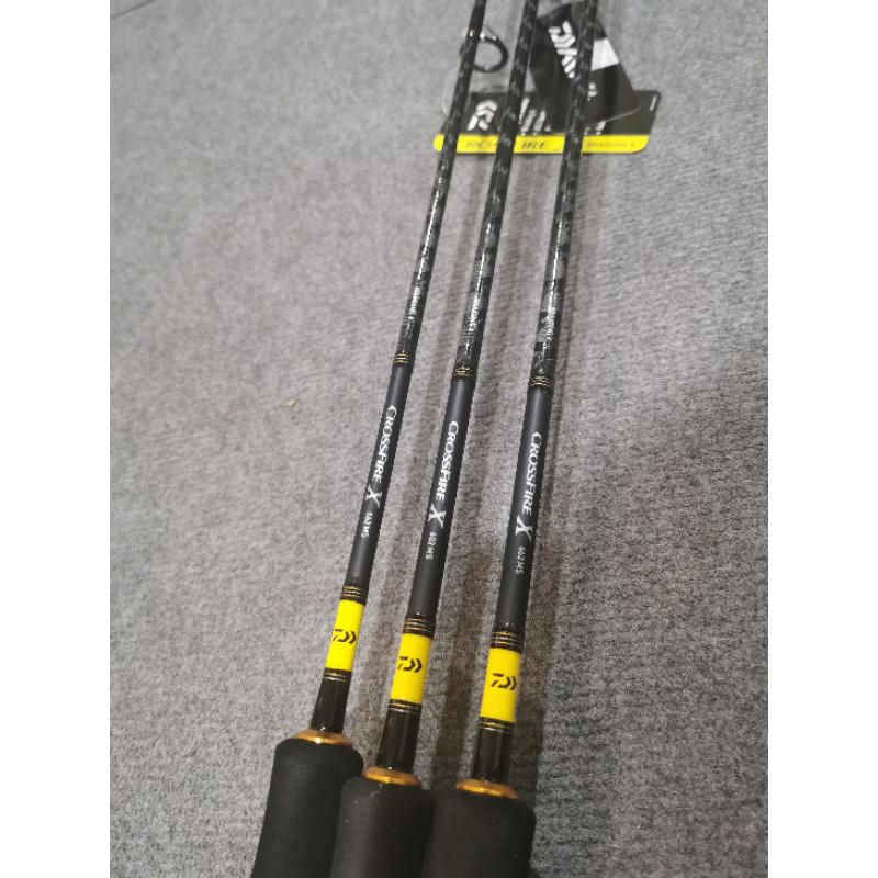 DAIWA CROSSFIRE X SPINNING DAN BAIT CASTING ROD | Shopee Malaysia