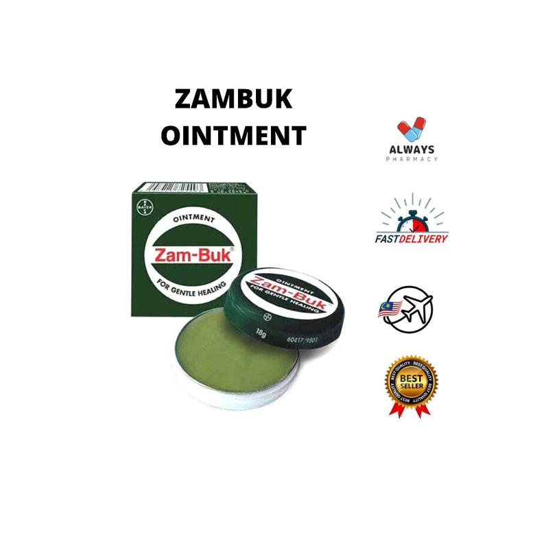 ZAMBUK OINTMENT 18GM PAIN AND ITCH RELIEF OINTMENT 18GM | Shopee Malaysia