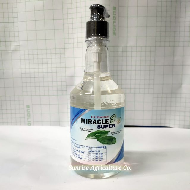 500ML Miracle Super /Gam Racun Pelekat/G-planter/penetration agent for ...