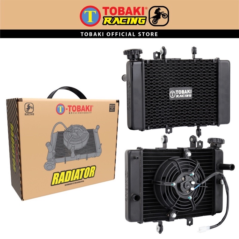 TOBAKI RACING RADIATOR ASSY LC135 Y15ZR RS150R | Shopee Malaysia