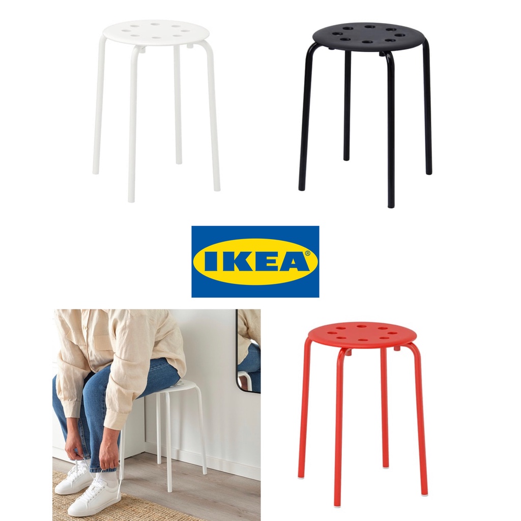 [READY STOCK] IKEA MARIUS STOOL 45CM | dining chair | kerusi ikea murah ...