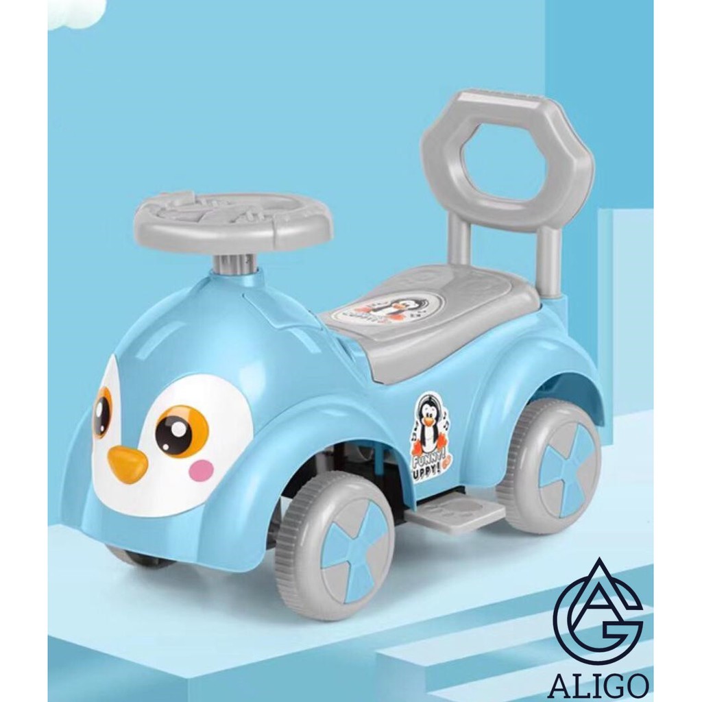 Car Ride On Walker Push Toys Kids Children Girl Boy 1-3y/Kereta Mainan ...