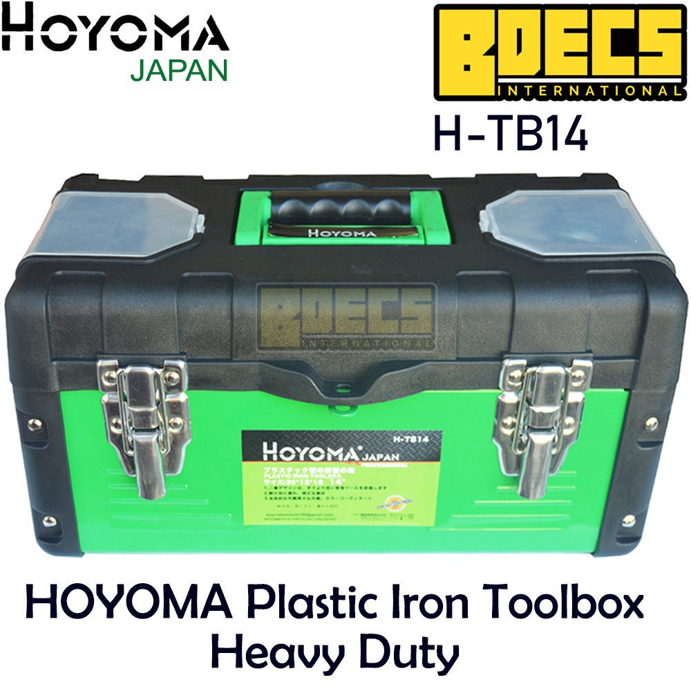 HOYOMA Japan Plastic Iron Tool box Heavy Duty I Bdecs ph | Shopee Malaysia