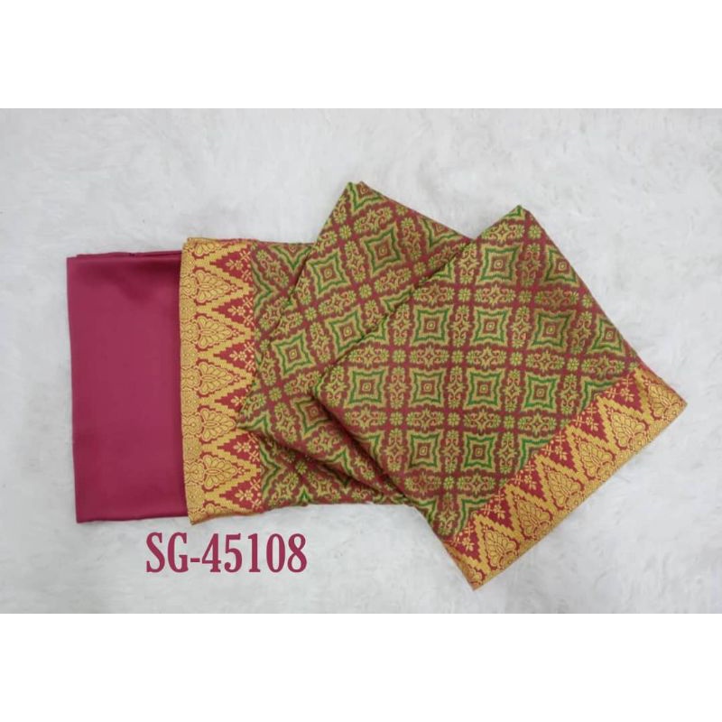 Songket Tenun Exclusive Raya 2023 : Kain Pasang (2M+2M)/Songket Tenun ...