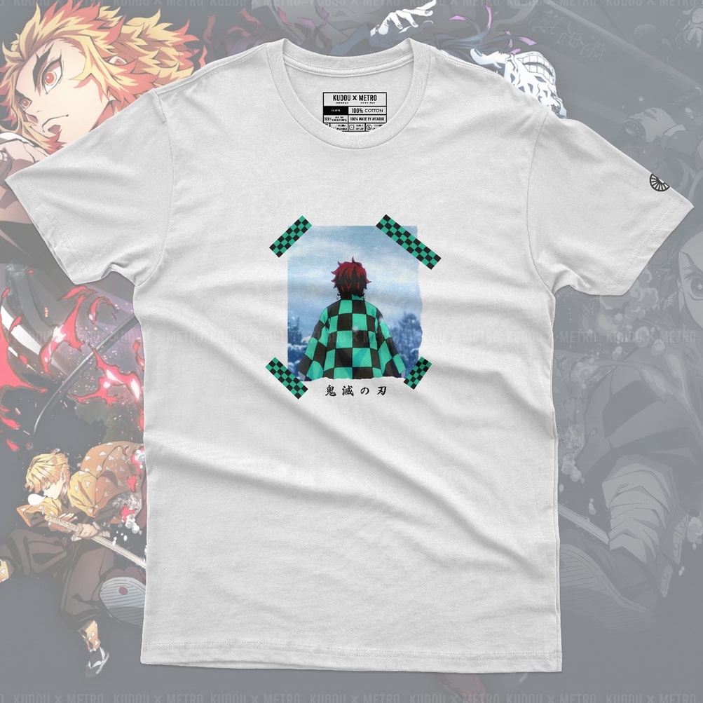 Tanjiro Winter Anime Manga Demon Slayer Kimetsu No Yaiba Tshirt Premium ...