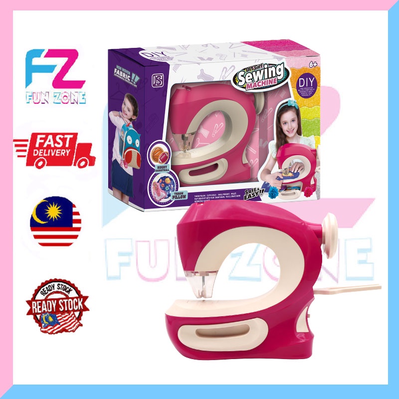 PLAY PRETEND SIMULATION DIY GIRL SEWING MACHINE | Shopee Malaysia