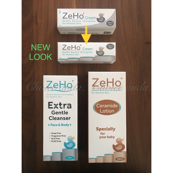 ZeHo Cream Micro Ag+ (40g) MicroAg+ & ZeHo Extra Gentle Cleanser (250ml ...