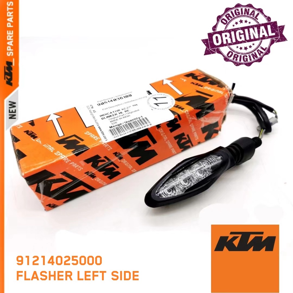91214025000 91214026000 Flasher Left Right Side LED Signal KTM Original ...