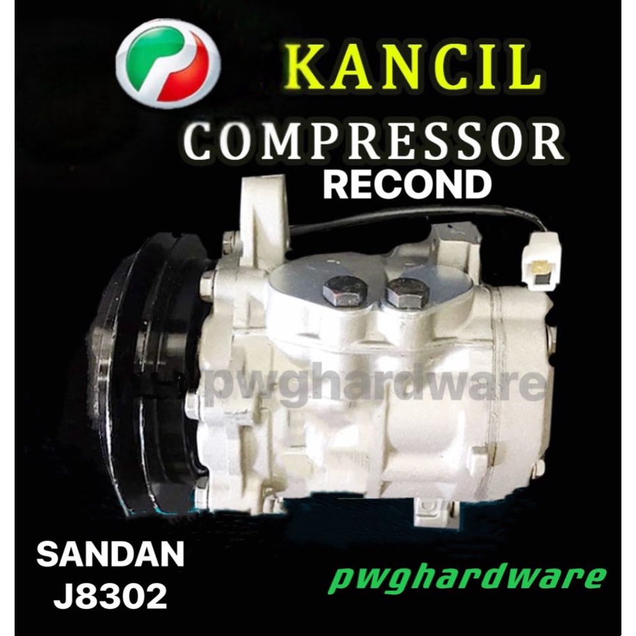 Recond Perodua Kancil Air Cond Compressor SANDEN Kancil / Kompressor ...
