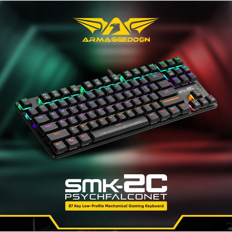 Armaggeddon SMK-2C / SMK-6C Psychfalconet Blue Switch Mechanical ...