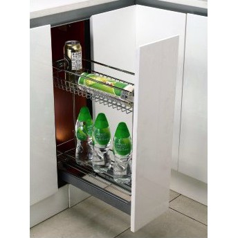 Multi Purpose Bottle Pull Out Basket Kitchen Bottle Pull Out Basket ...