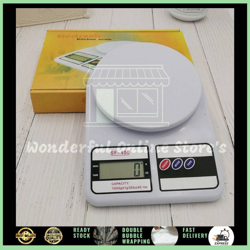 WONDERFUL 10kg SF400 Digital Kitchen Weighing Machine Multipurpose ...