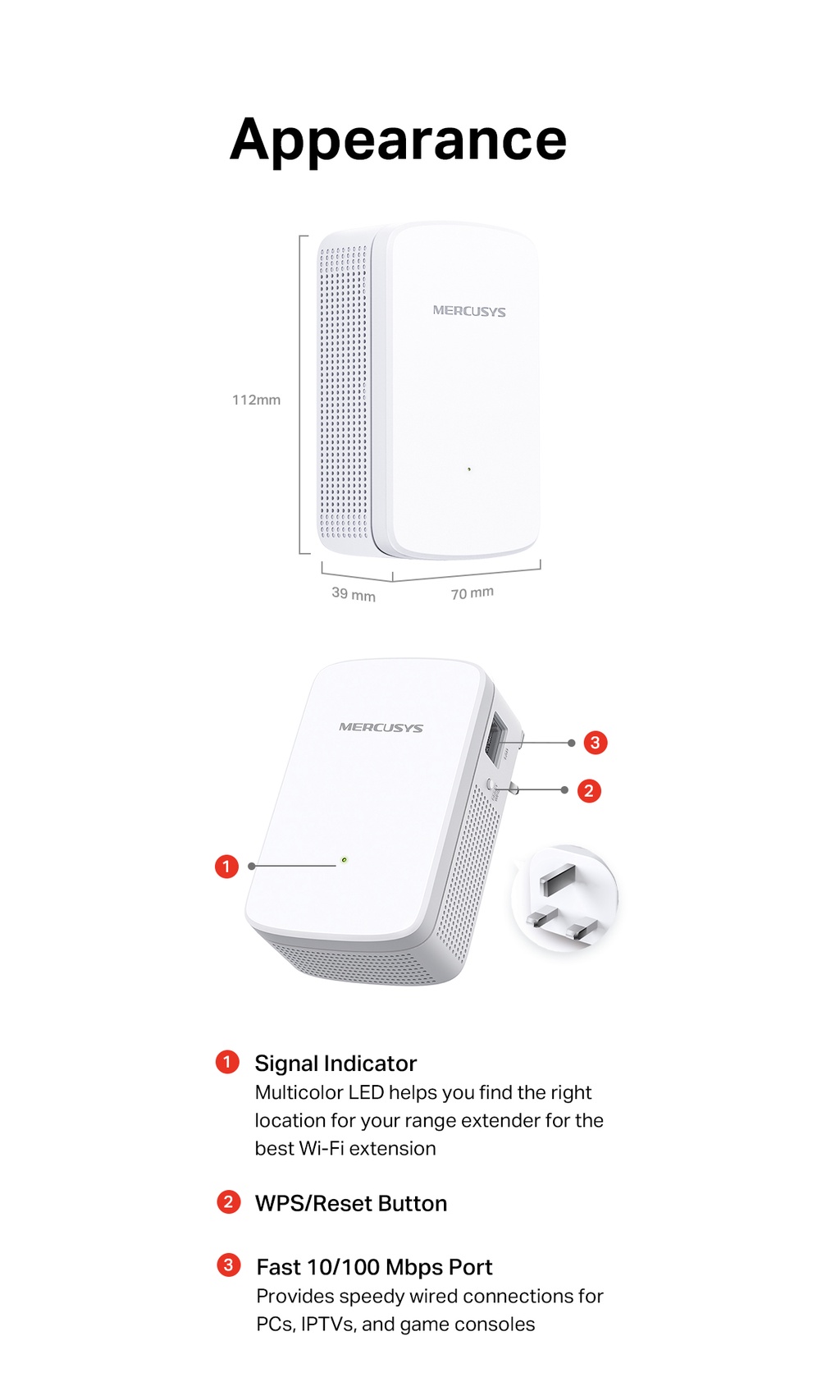 Mercusys (By TP-Link) ME20 AC750 Dual Band 5GHz+2.4GHz Wireless WiFi ...