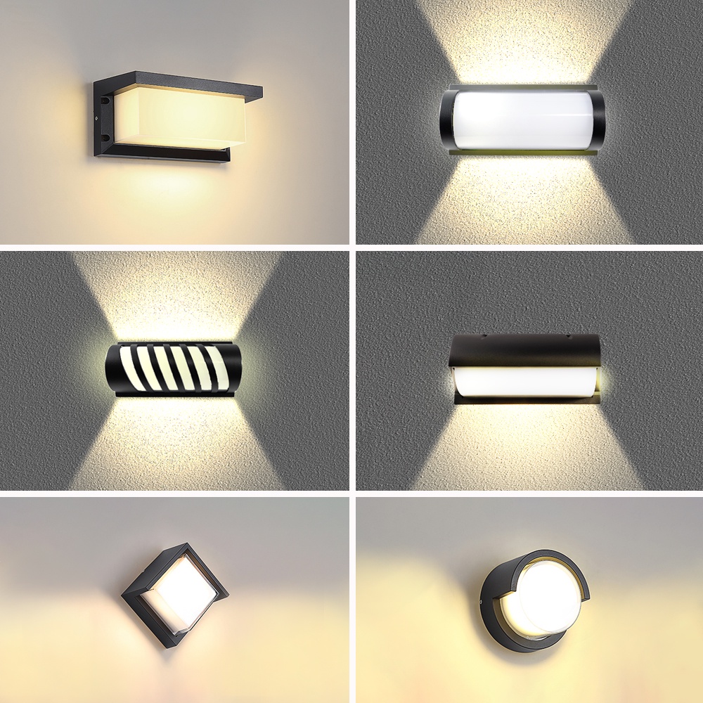 Lampu Dinding Luar Kalis Air Outdoor Wall Light Waterproof LED Light ...