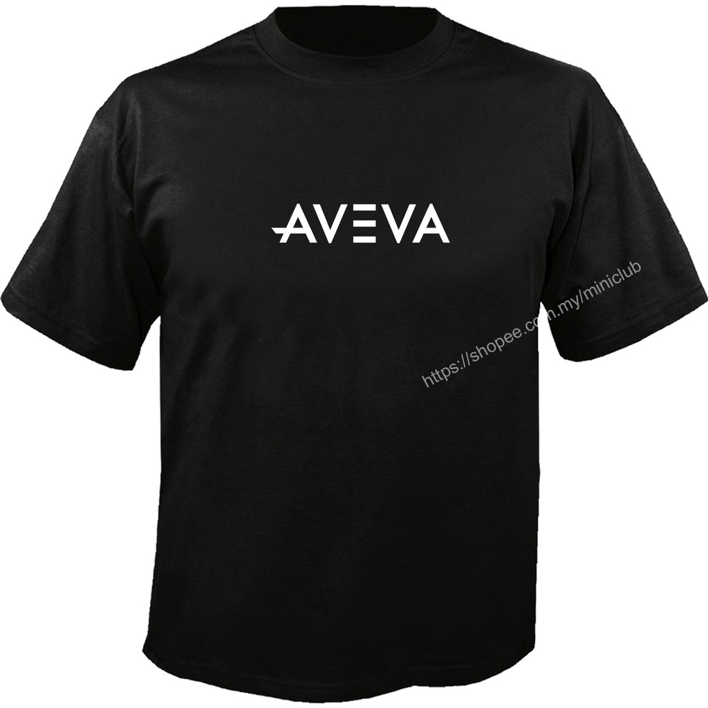 Aveva Logo Custom Tshirt BLACK COLOR (S-3XL) | Shopee Malaysia