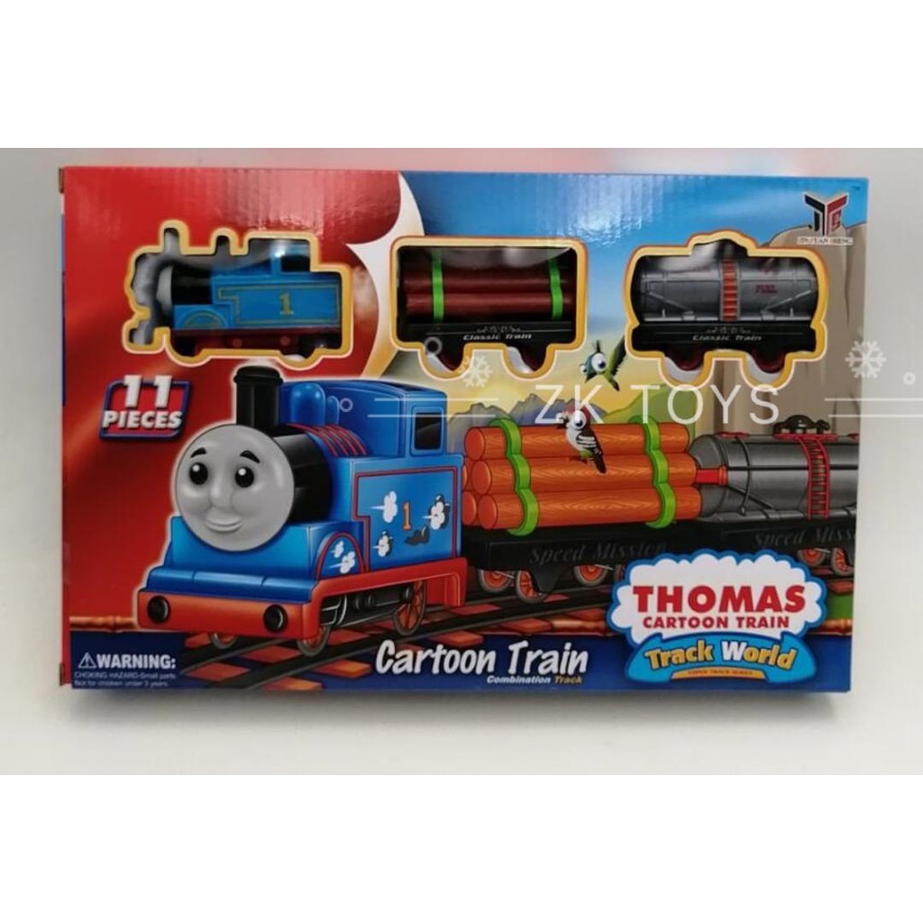 11pcs Famous Thomas Cartoon Train Track World Kids Playset Gift Toys ...