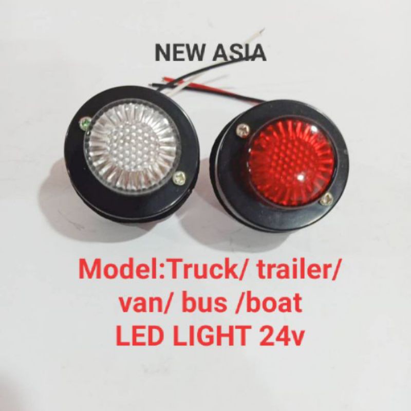 LED LIGHT 24v Truck lori LED Side Lamp | Shopee Malaysia