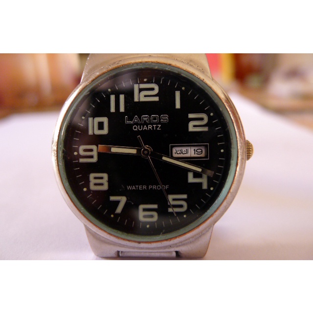Laros Quartz Round Black Dial Watch | Shopee Malaysia