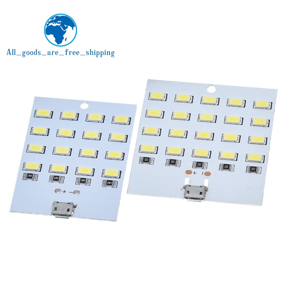 high quality 5730 smd 5V 430mA~470mA White Mirco Usb 5730 LED lighting panel USB mobile light ...