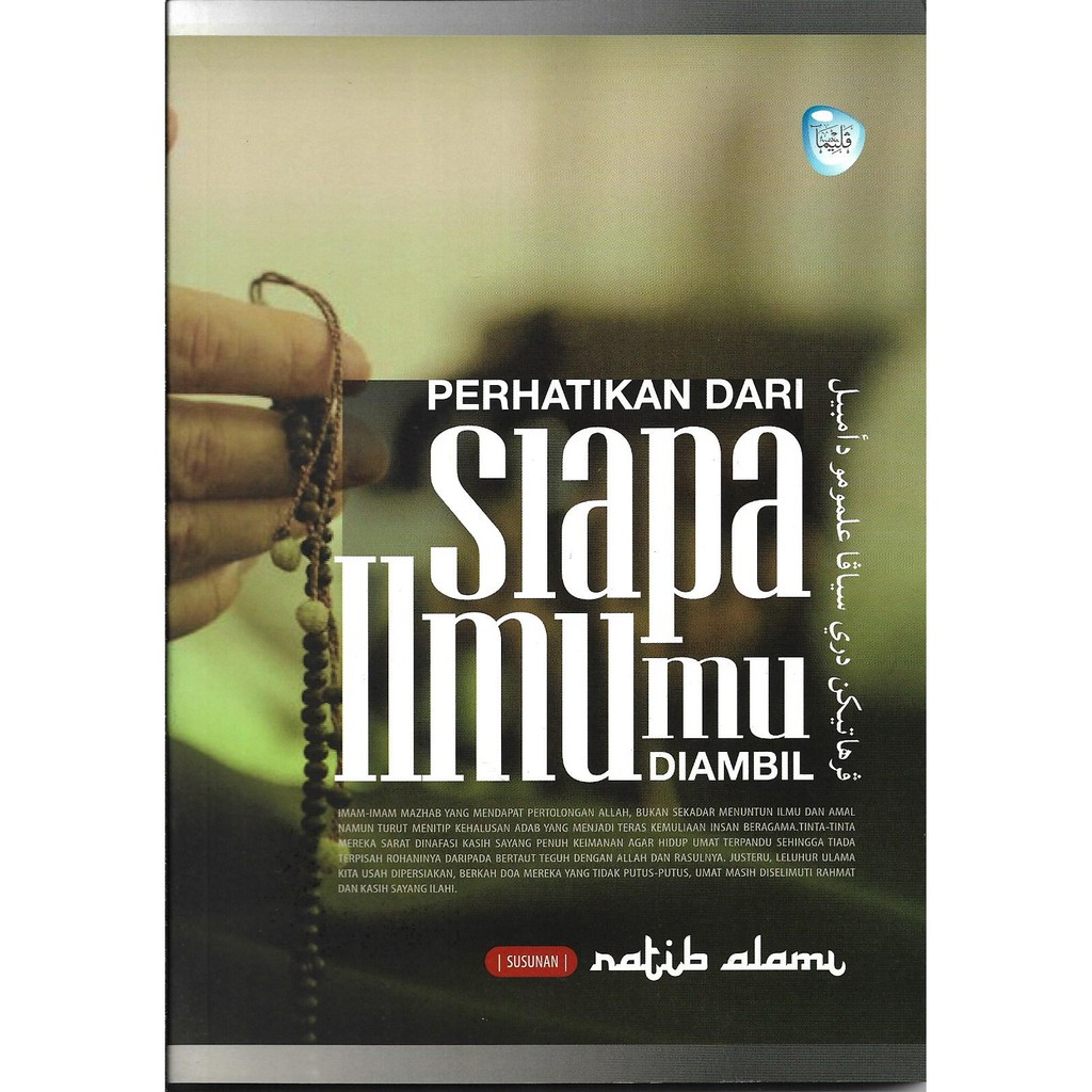 Perhatikan Dari Siapa Ilmumu Di Ambil (Ratib Alami) | Shopee Malaysia
