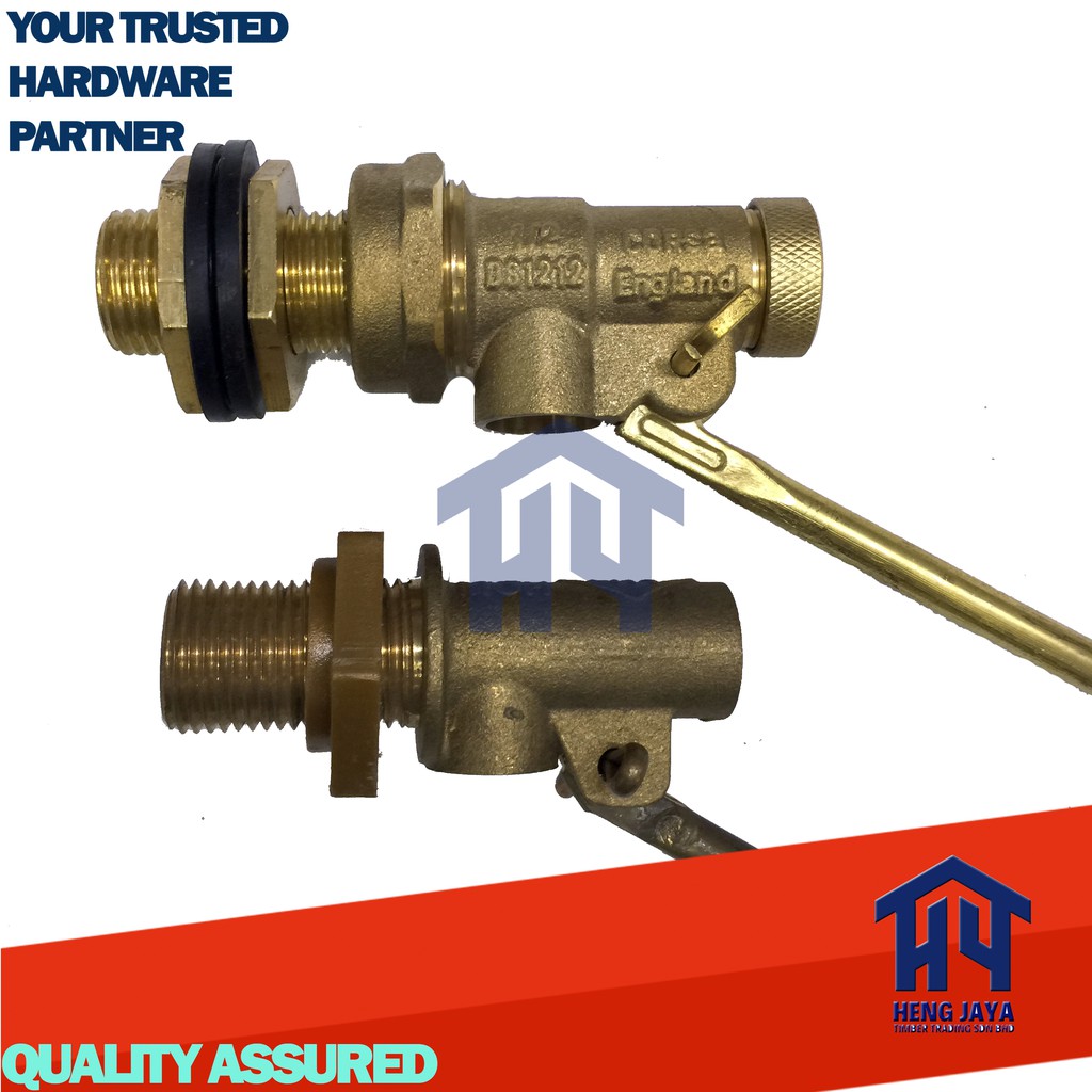[CITY] FULL BRASS FLOAT VALVE WATER TANK/ PELAMPUNG TEMBAGA AIR TANGKI ...