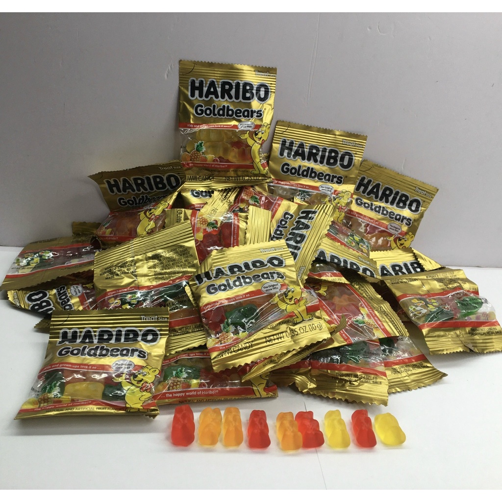 Haribo Goldbears American marshmallows 10 packs - American product ...