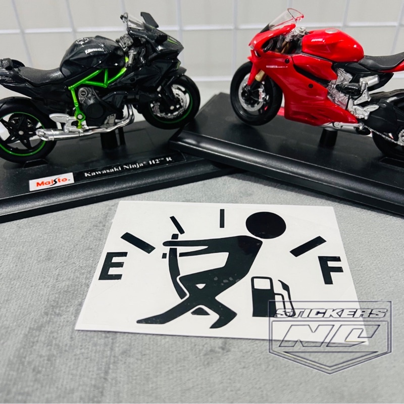 Fuel stick figure on JDM car,motor body sticker /Decals car sticker ...