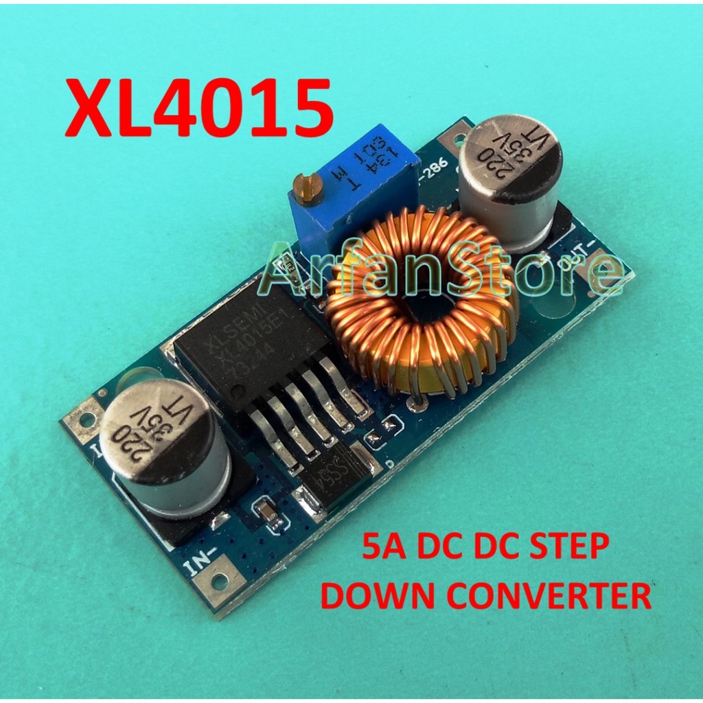 Xl4015 DC Buck Step Down Converter 5A Volt Adj Regulator Model XL4005 | Shopee Malaysia