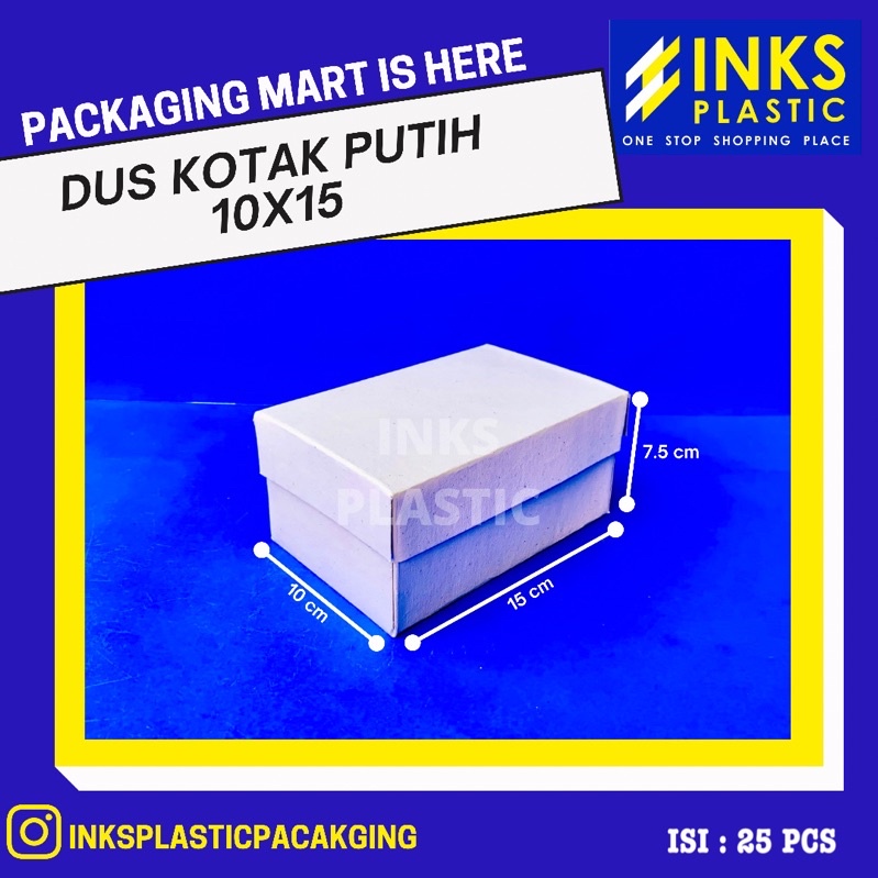 PUTIH White rice box 10 x 15 cm (25 pcs) | Shopee Malaysia