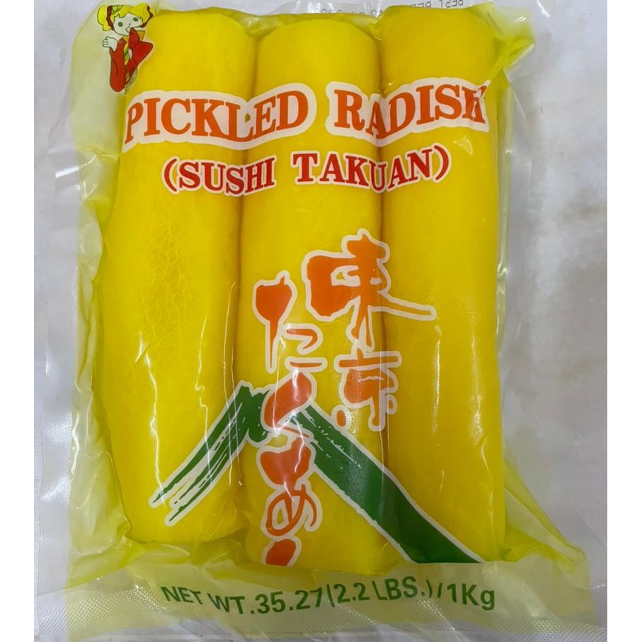 Takuan Pickled Daikon Radish 1kg | Shopee Malaysia
