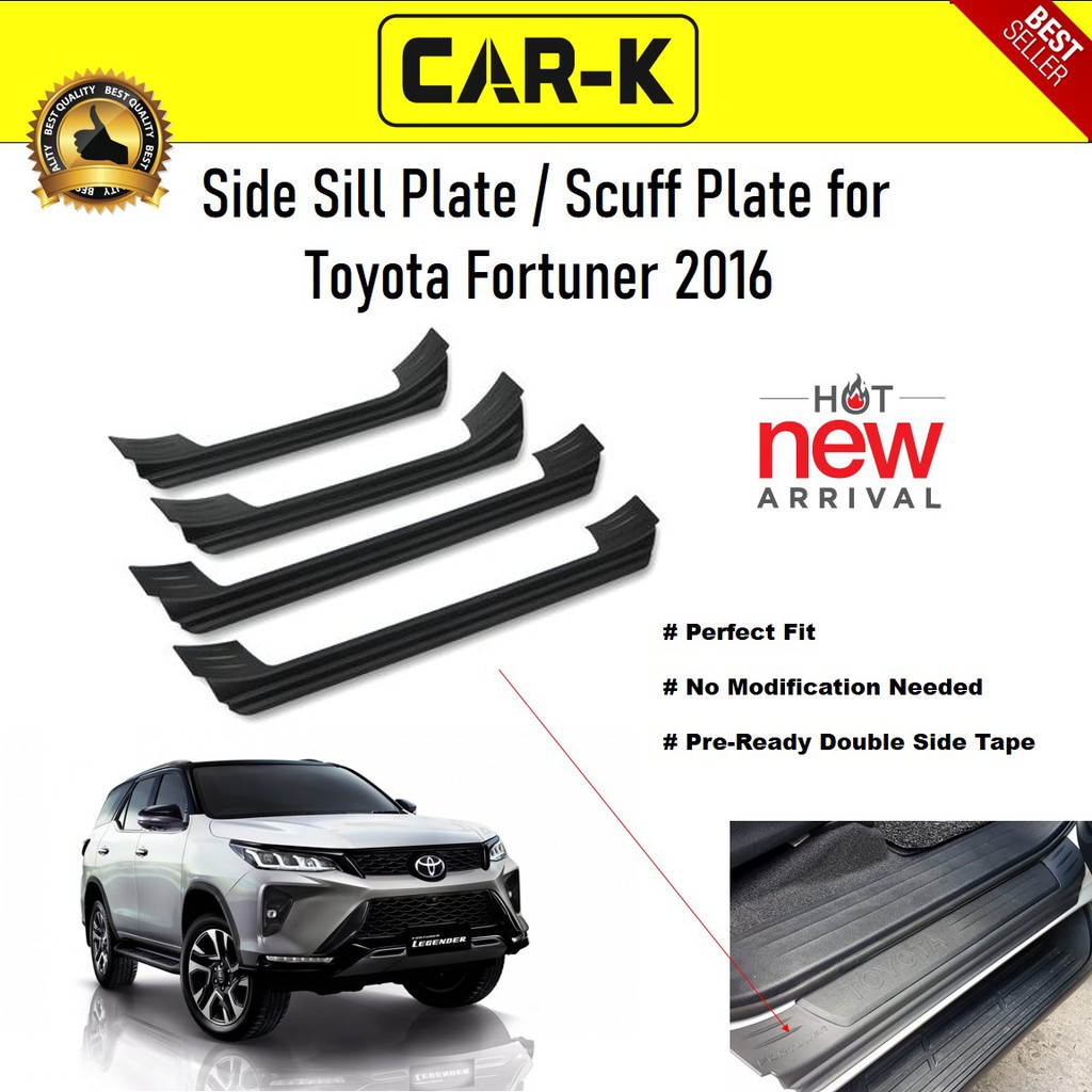 Toyota Hilux Revo / Rocco / Rogue 2020 2021 / Fortuner 2019 - Side Sill ...