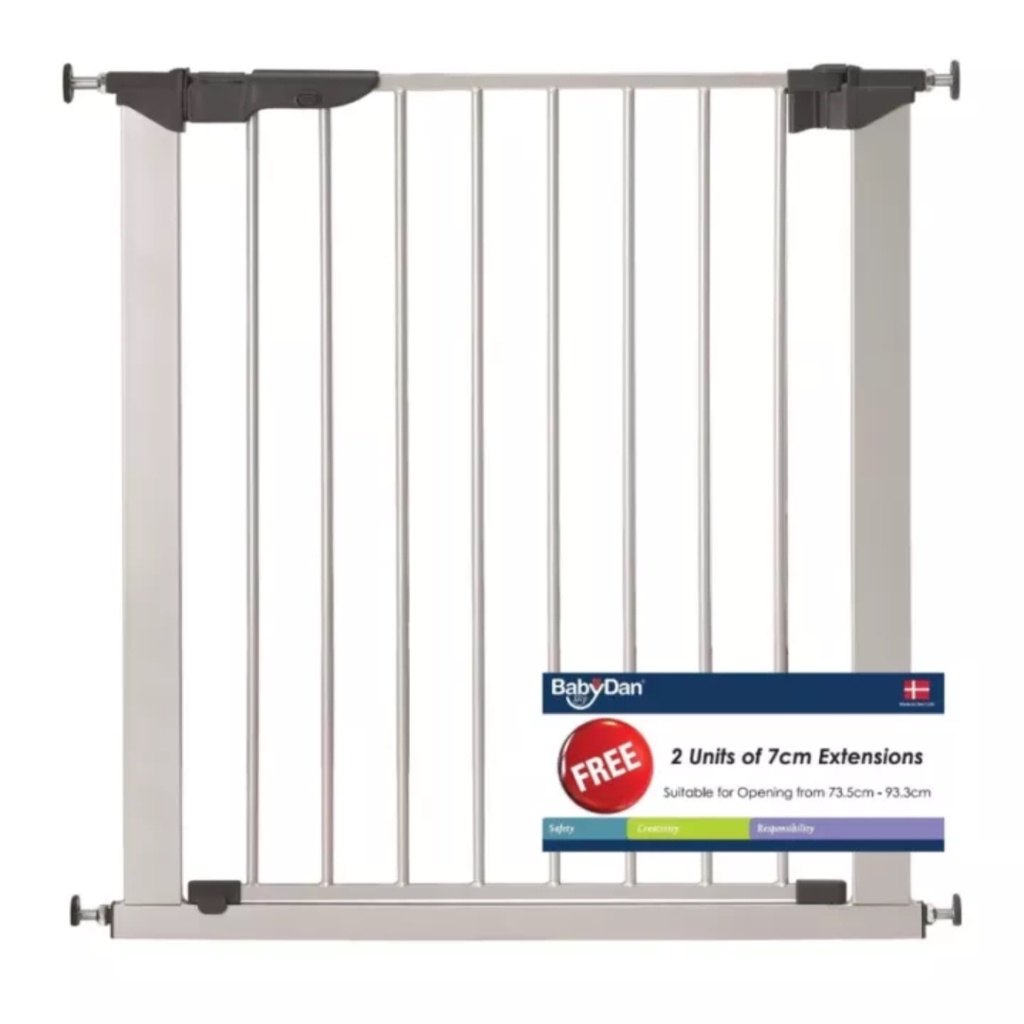 BABYDAN PREMIER TRUE PRESSURE FIT GATE WITH INDICATOR / 100% Original ...