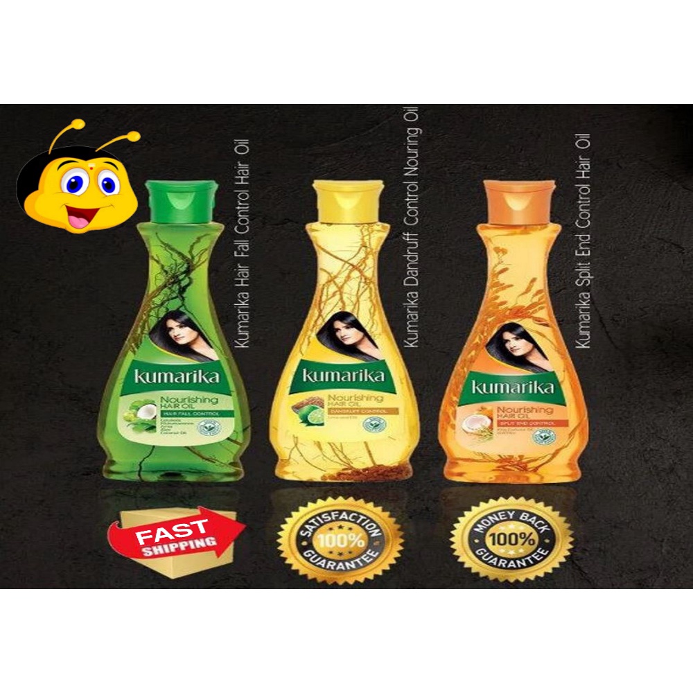 Kumarika Nourishing Hair Oil - Hair Fall Control 100ml or 200ml - Shri ...