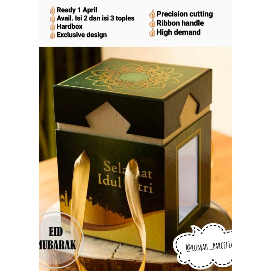 Ramadan Parcel Box Cookies 500 Grams For Eid Al-Fitr | Shopee Malaysia