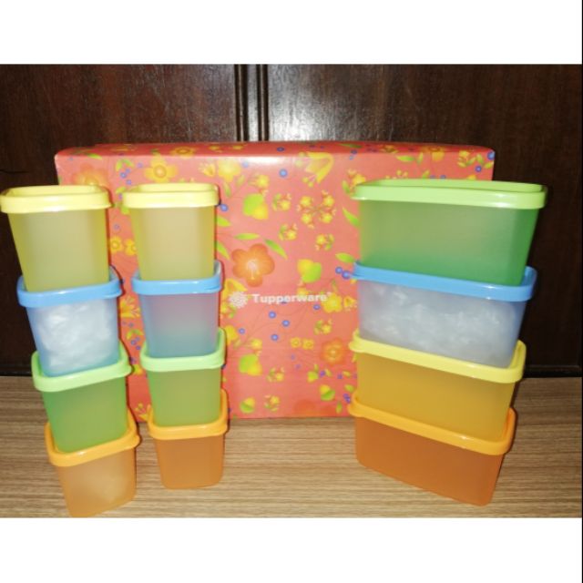 Tupperware petit square round set (12pcs) | Shopee Malaysia