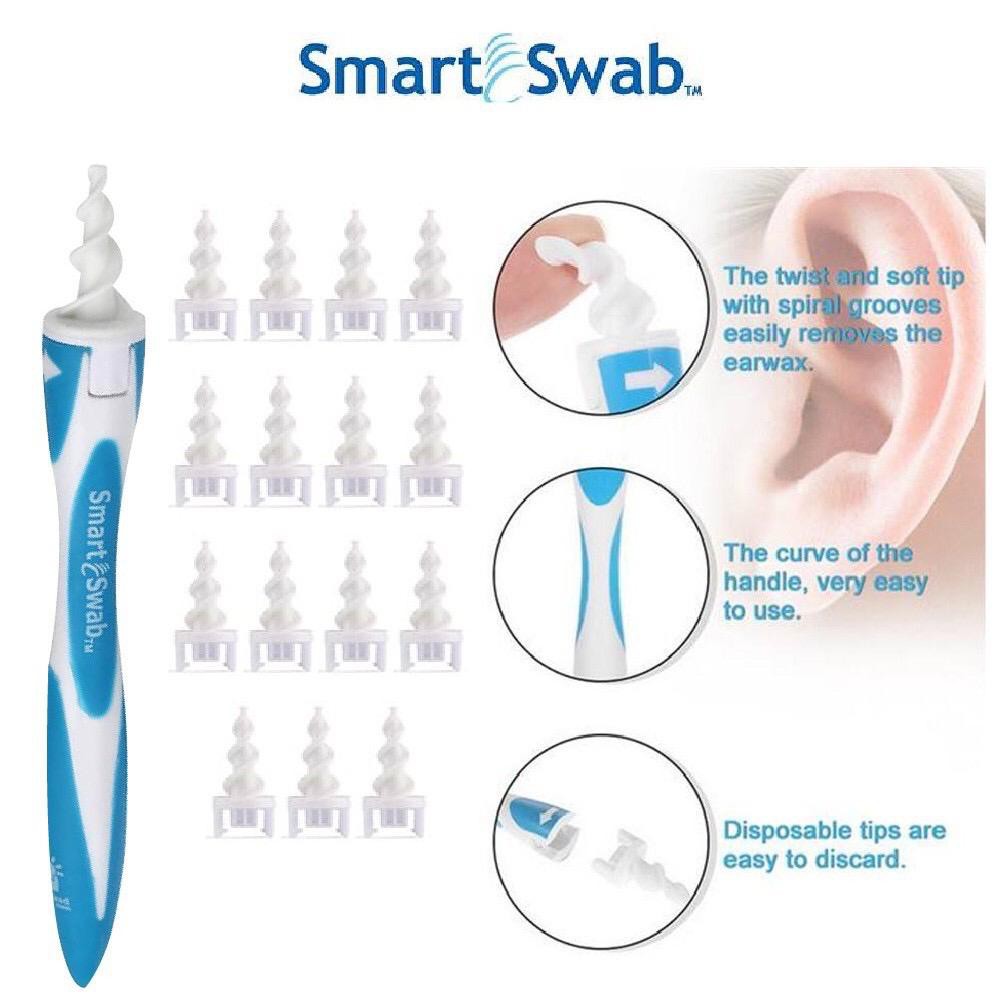 💥READY STOCK💥 Smart Swab Earwax Removal Cleaner Ear Pick Easy Cleaner ...