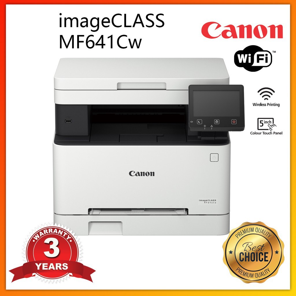 CANON MF641CW ALL IN ONE COLOR WIRELESS FAX LASER PRINTER | Shopee Malaysia