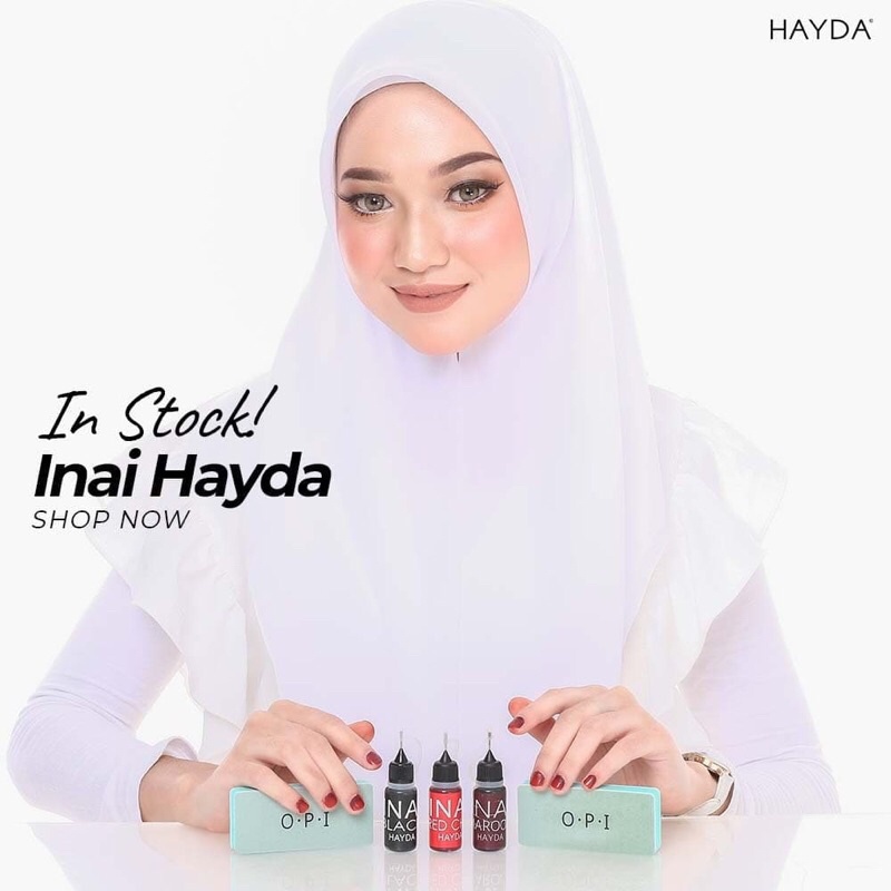 INAI HAYDA 💅🏻 by Izatulakmal | Shopee Malaysia