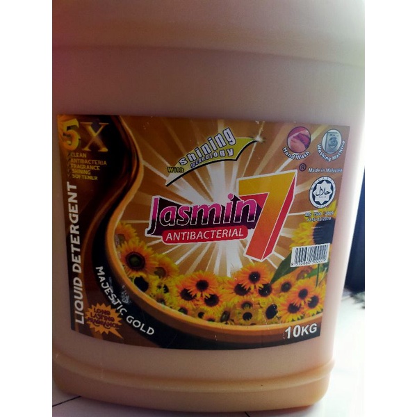 Jasmin7 Laundry Detergent 10kg | Shopee Malaysia
